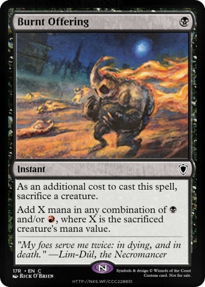 MTGNexus - Burnt Offering