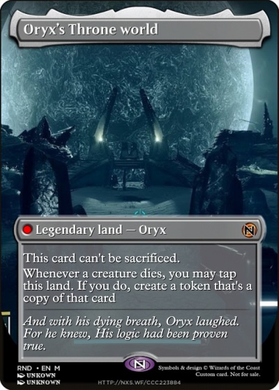 MTGNexus - Oryx, The Taken King // Oryx's Throne world