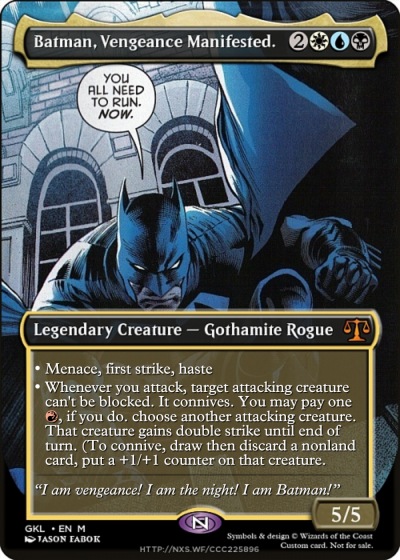 MTGNexus - Batman, Vengeance Manifested.