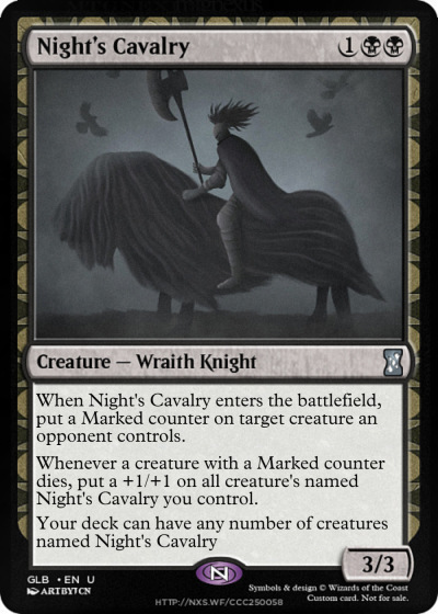 MTGNexus - Night's Cavalry