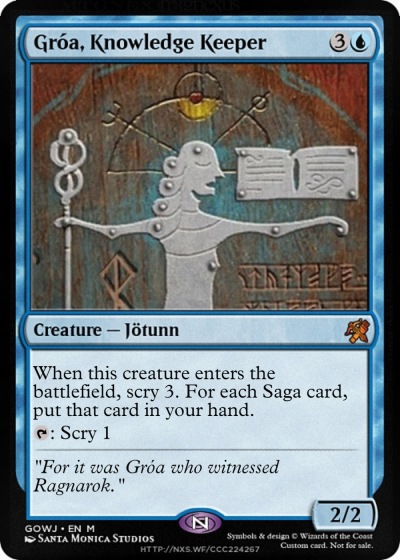MTGNexus - Gróa, Knowledge Keeper