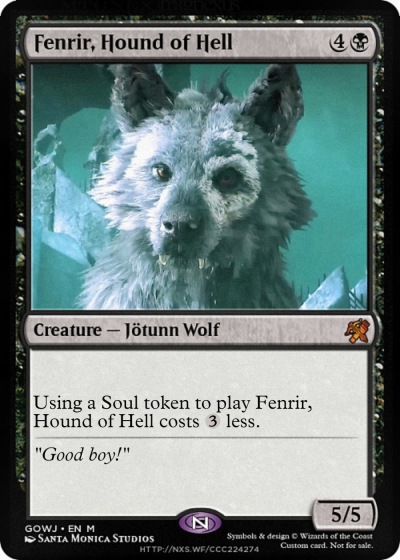 MTGNexus - Fenrir, Hound of Hell