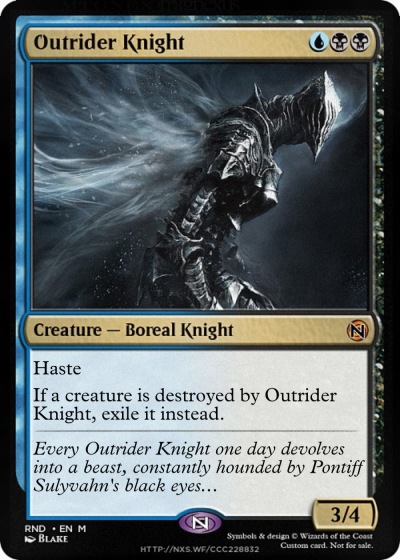 MTGNexus - Outrider Knight