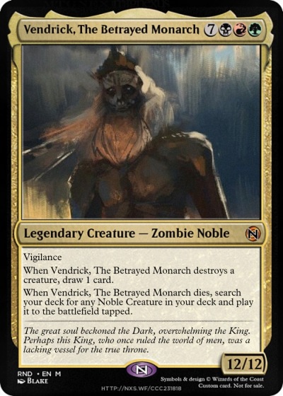 MTGNexus - Vendrick, The Betrayed Monarch