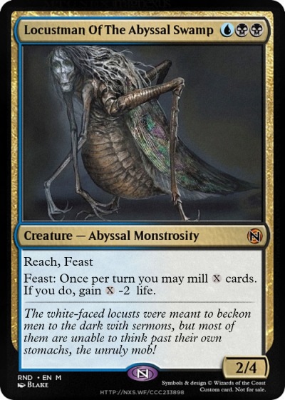 MTGNexus - Locustmen Of The Abyssal Swamp
