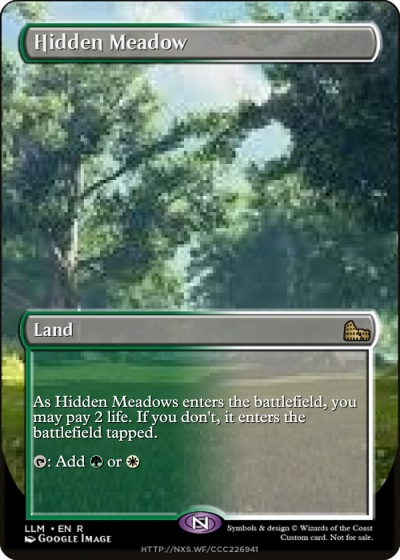 MTGNexus - Hidden Meadow // Flooded Prairie