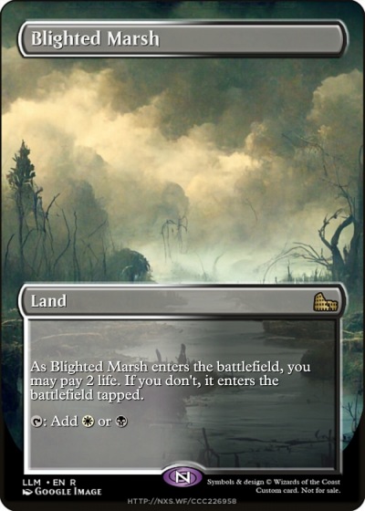 MTGNexus - Blighted Marsh // Inselberg Plain