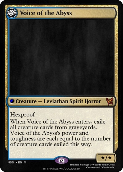 MTGNexus - Drowning the Land // Voice of the Abyss