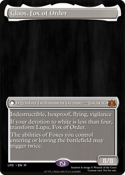 MTGNexus - Glaos, Choas Fox // Glaos, Fox of Order