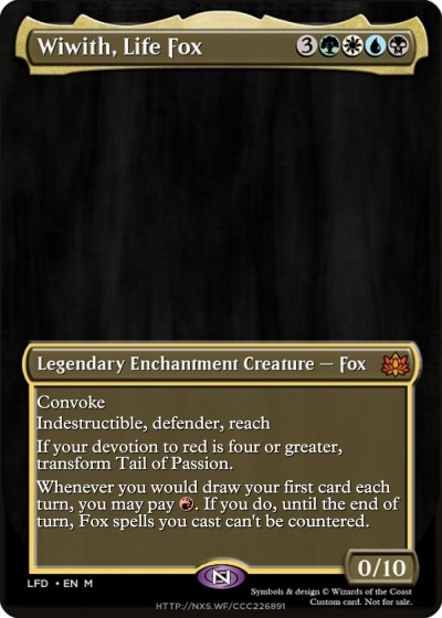 MTGNexus - Tail of Passion // Lupa, Fox of Passion