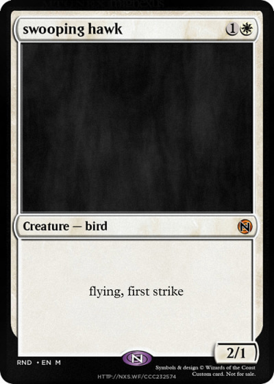 MTGNexus - swooping hawk