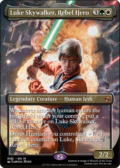 MTGNexus - Luke Skywalker, Rebel Hero