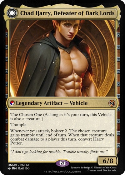MTGNexus - Harry Potter, the Boy who Lived // Chad Harry, Defeater of Dark
