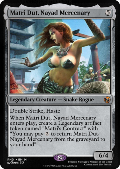MTGNexus - Matri Dut, Nayad Mercenary