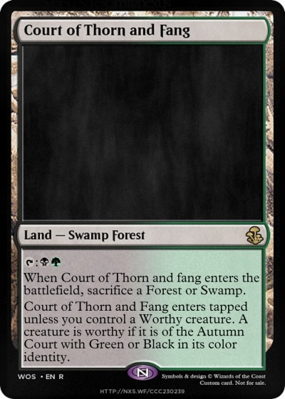 MTGNexus - Court of Thorn and Fang