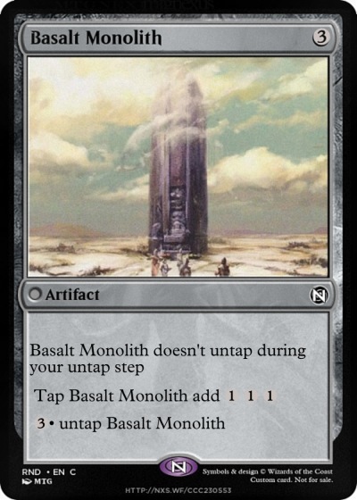 MTGNexus - Basalt Monolith