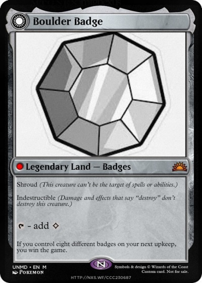 MTGNexus - Pewter City Gym // Boulder Badge