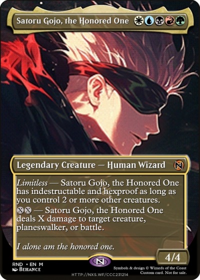 MTGNexus - Satoru Gojo, the Honored One