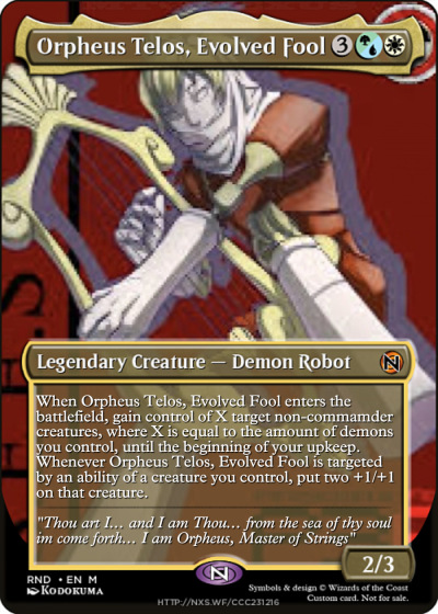 MTGNexus - Orpheus Telos, Evolved Fool
