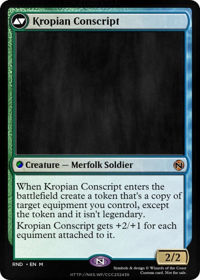 MTGNexus - Invasion of Arcadia // Kropian Conscript