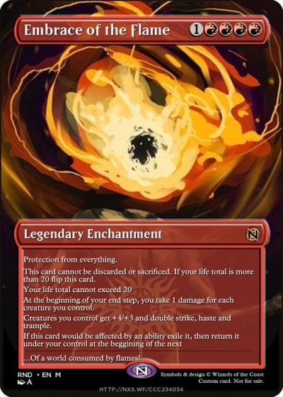 MTGNexus - Embrace of the Flame // Grasp of the Three Fingers