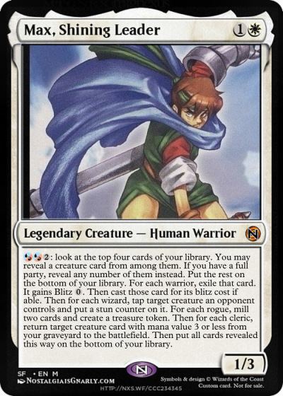 MTGNexus - Max, The Shining Hero