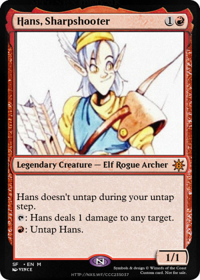MTGNexus - Hans, Sharpshooter