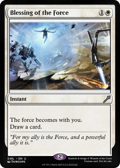 MTGNexus - Blessing of the Force