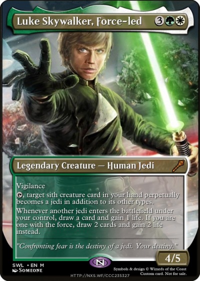 MTGNexus - Luke Skywalker, Force-led
