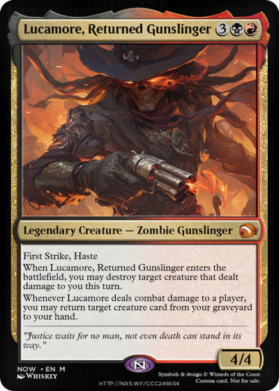 MTGNexus - Lucamore, Returned Gunslinger