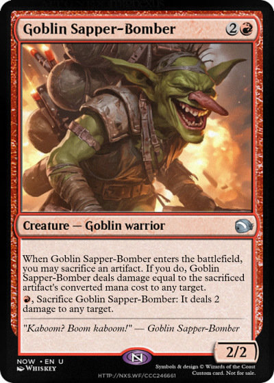 MTGNexus - Goblin Sapper-Bomber