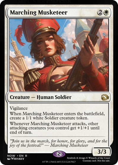MTGNexus - Marching Musketeer