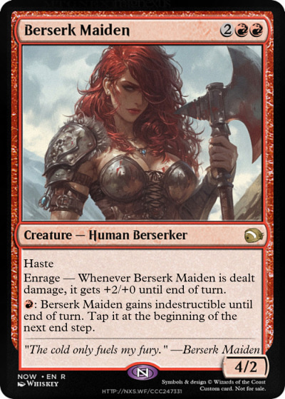 MTGNexus - Berserk Maiden
