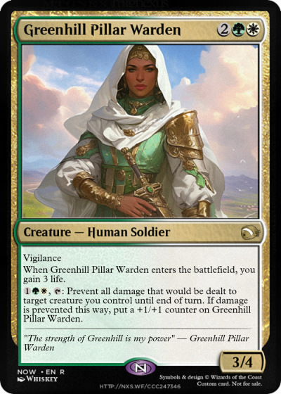 MTGNexus - Greenhill Pillar Warden