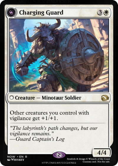 MTGNexus - Prowler Guard // Charging Guard