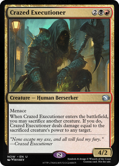 MTGNexus - Crazed Executioner
