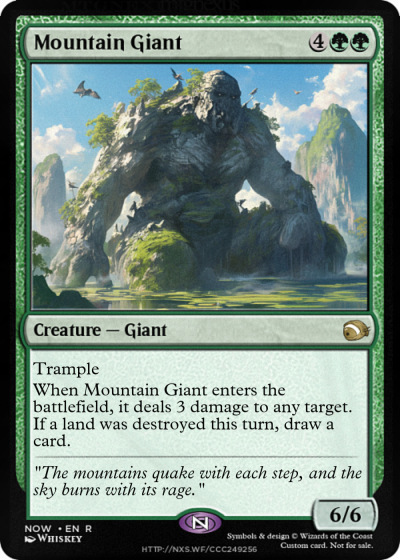 MTGNexus - Mountain Giant