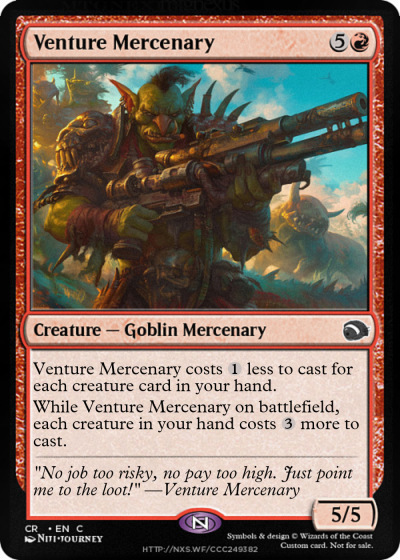 MTGNexus - Venture Mercenary