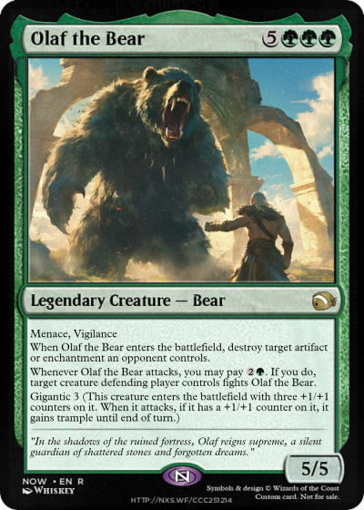 MTGNexus - Olaf the Bear