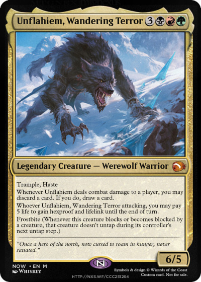 MTGNexus - Unflahiem, Wandering Terror