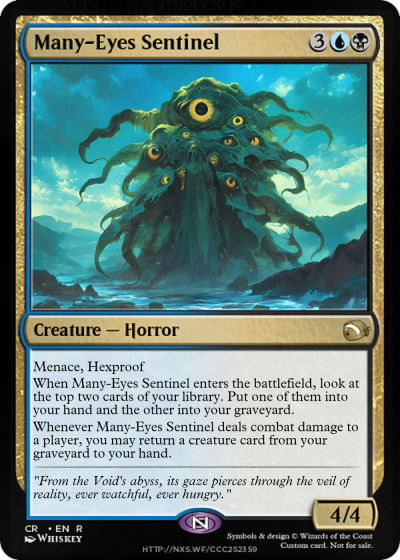 MTGNexus - Many-Eyes Sentinel