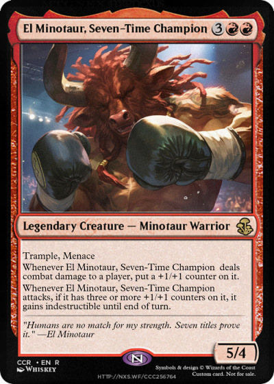 MTGNexus - Minotaur Warrior, Seven-Time Champion