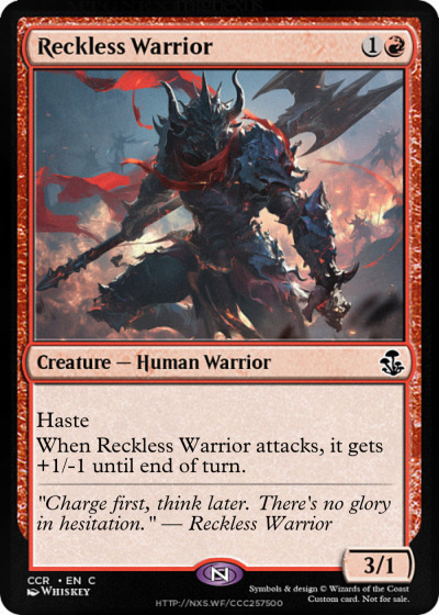MTGNexus - Reckless Warrior