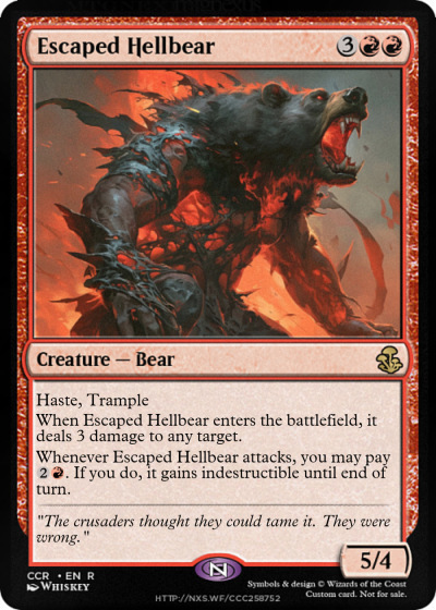 MTGNexus - Escaped Hellbear