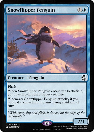 MTGNexus - Snowflipper Penguin
