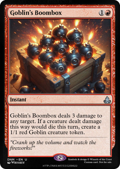 MTGNexus - Goblin's Boombox