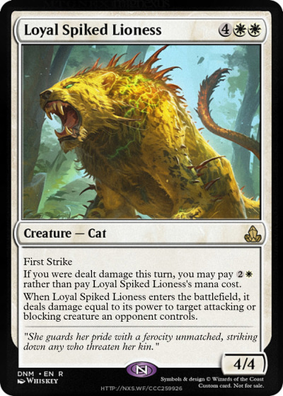 MTGNexus - Loyal Spiked Lioness