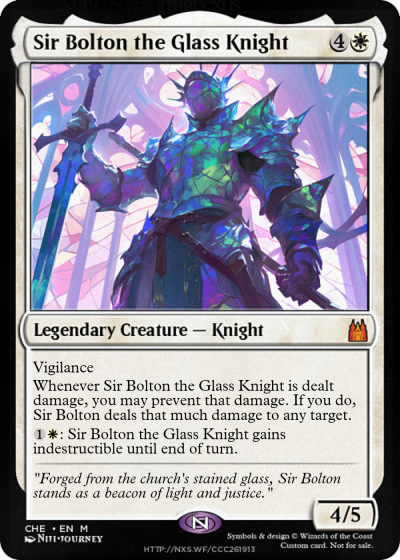 MTGNexus - Sir Bolton the Glass Knight