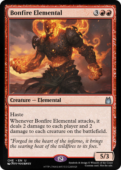 MTGNexus - Bonfire Elemental