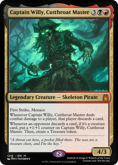 MTGNexus - Captain Willy, Cutthroat Master